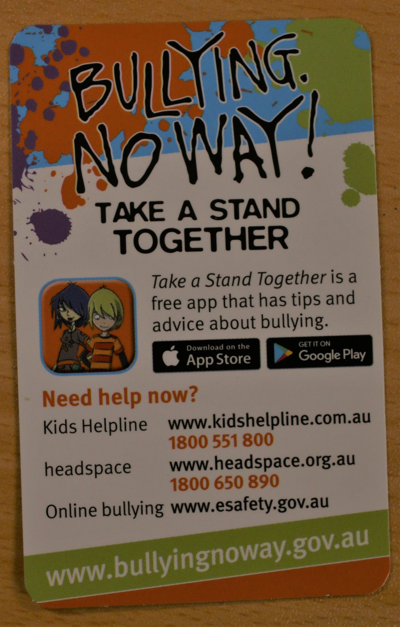 Bullying-No Way - Yarram Secondary College