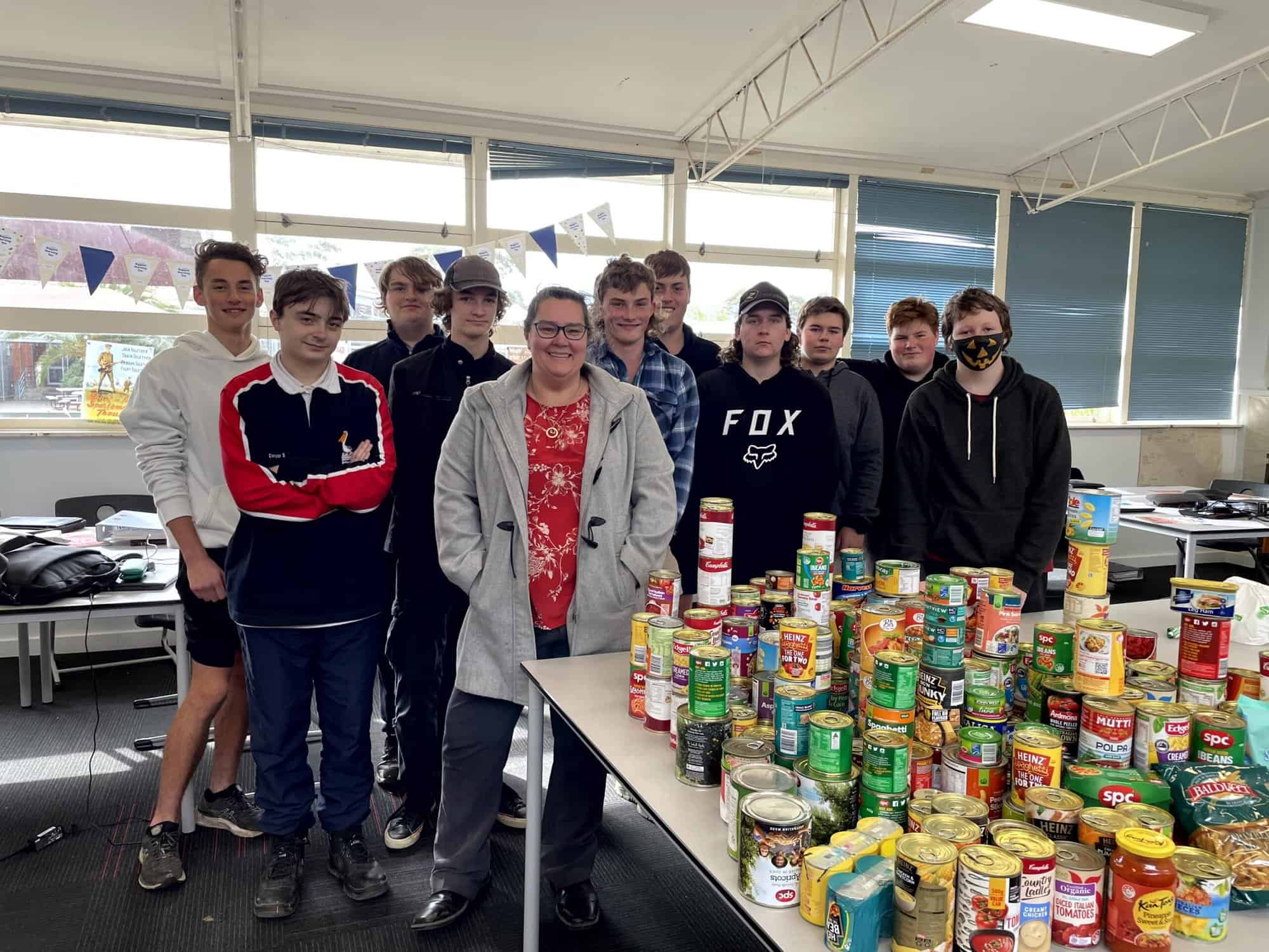Cans for Community Hands - Yarram Secondary College